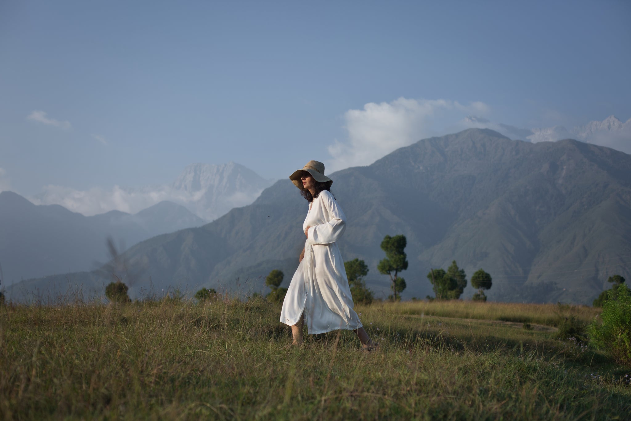 Lotus Silk Relaxed Dress
